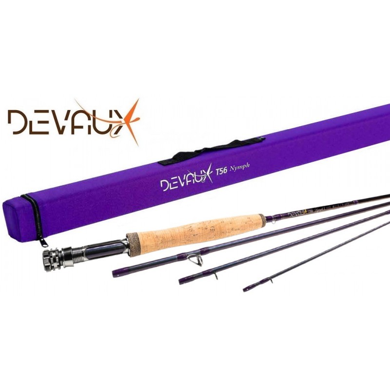 Canne à mouche spéciale nymphe "Haut de Gamme" DEVAUX DVX T56.
